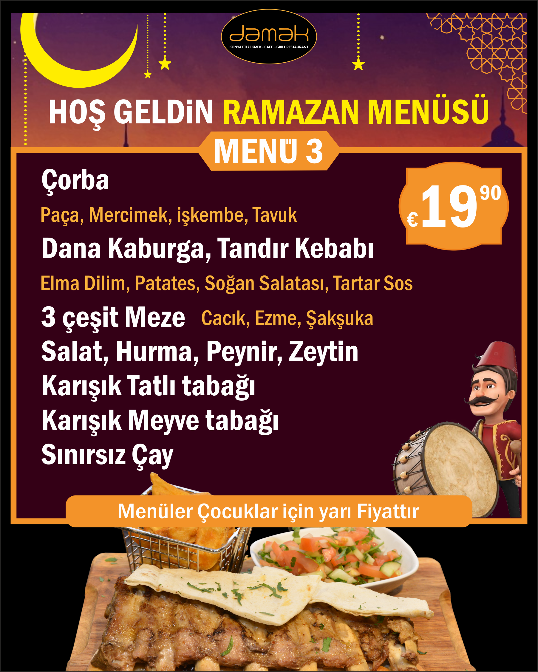 İftar Menüsü | Damak Restaurant Wien